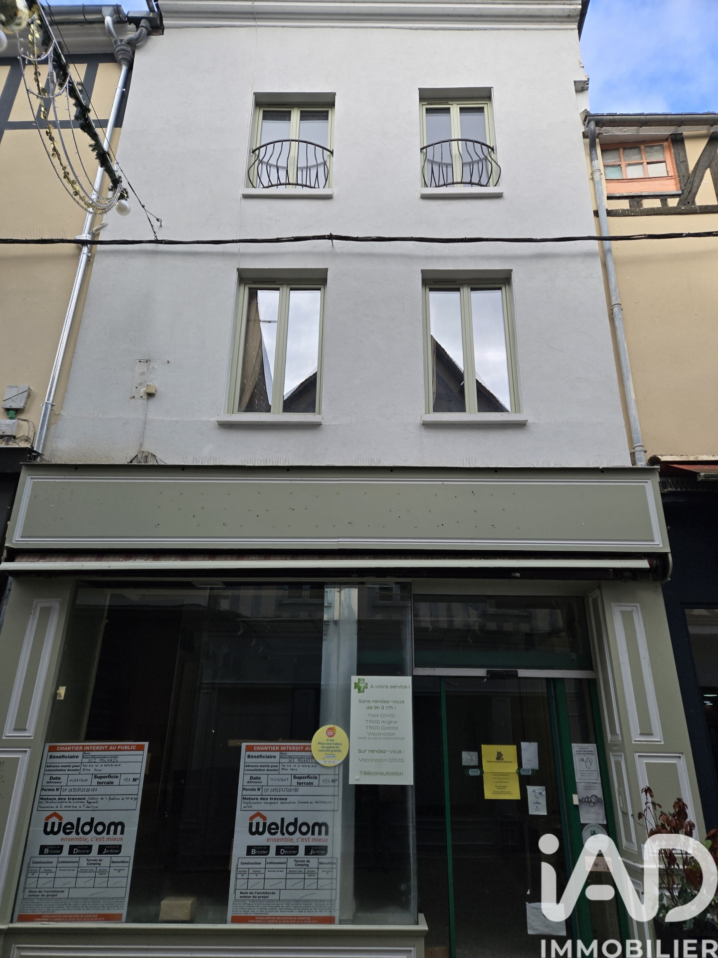 Sale building 300 m² in Sens (89100) - 1901220 - iad